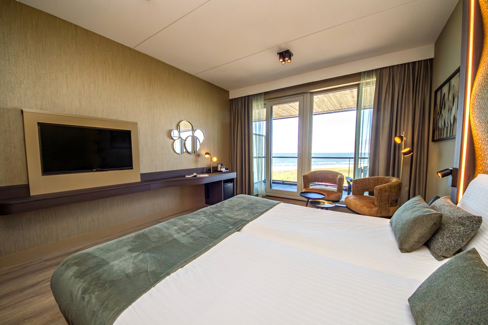 Kamer Zeezicht in Strandhotel Het Hoge Duin - Strandhotel Het Hoge Duin